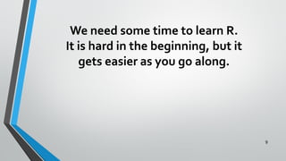 Unit1_Introduction to R.pdf | Programming Languages | Computing