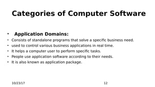 Unit 1 introduction to software | PPT