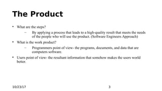 Unit 1 introduction to software | PPT