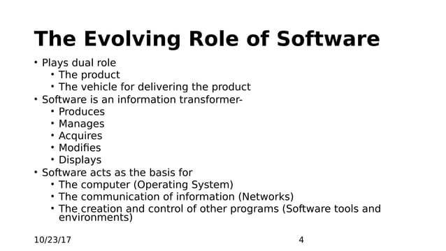 Unit 1 introduction to software | PPT