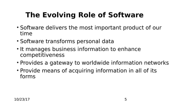 Unit 1 introduction to software | PPT