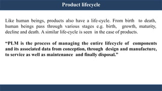 Unit_1 Introduction to Product life cycle management | PPTX
