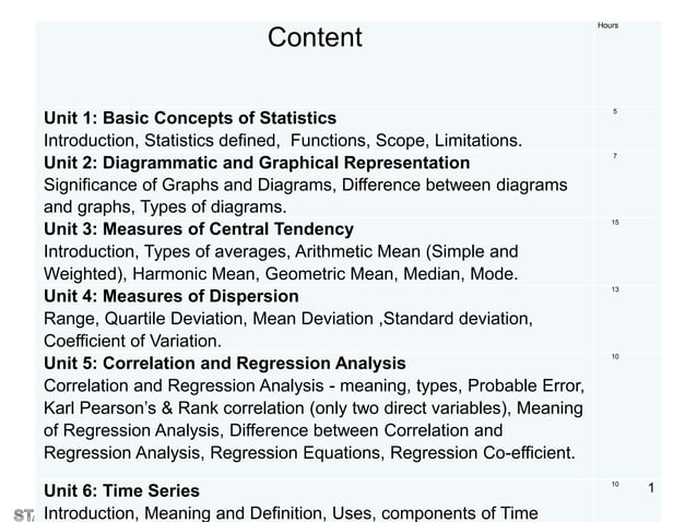 Introduction Statistics Concepts | PPT