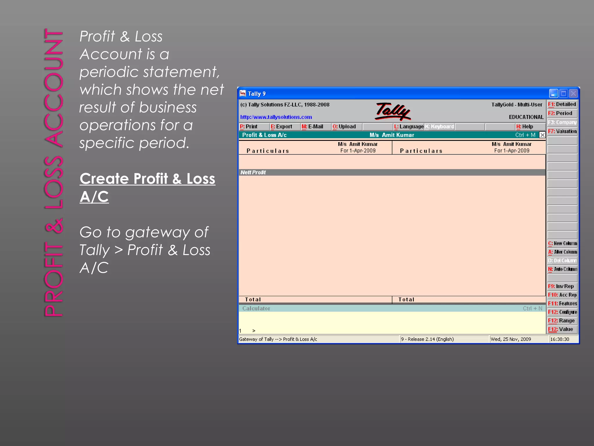 Unit 1 introduction to tally erp 9 | PPT