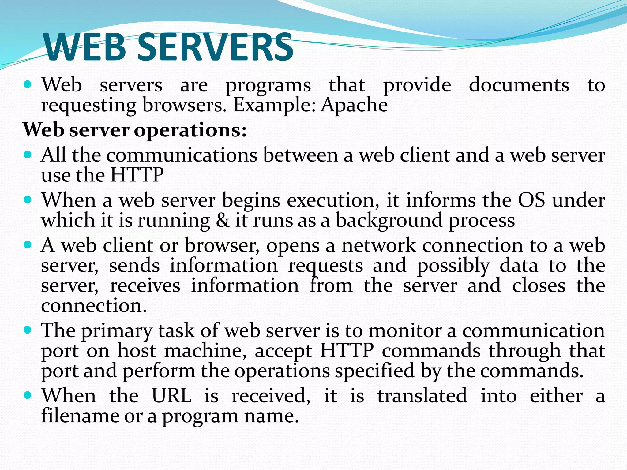 Unit 1 Introduction To Web Programming Ppt
