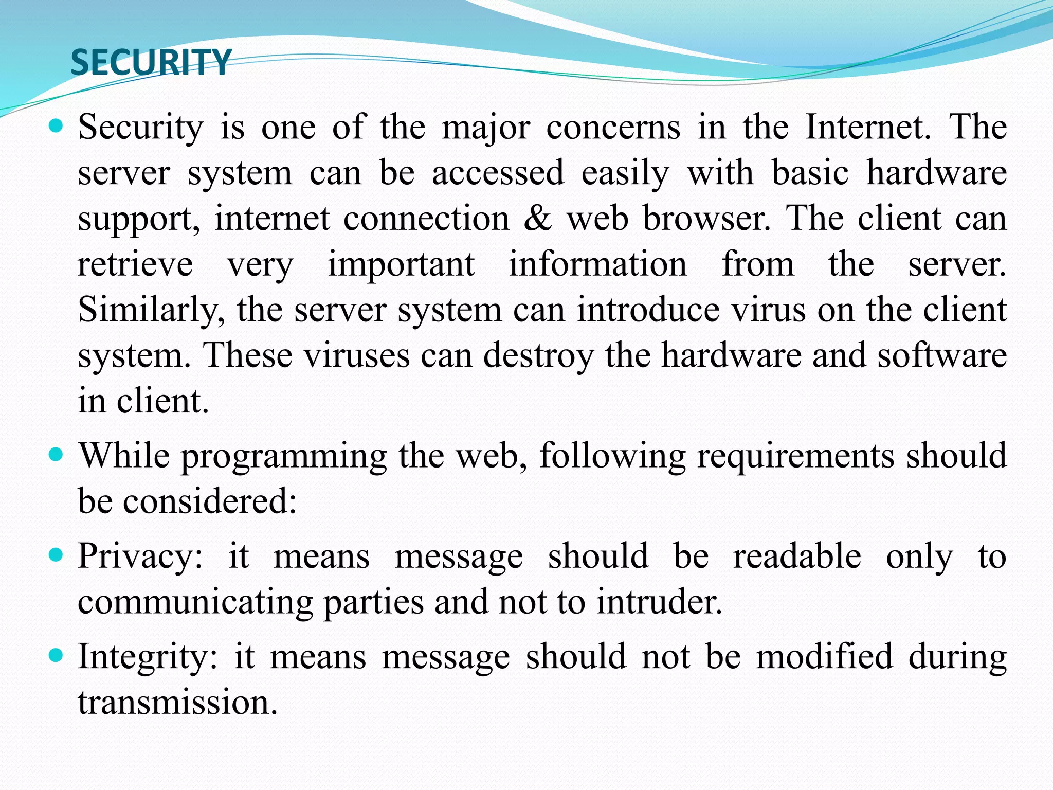 Unit 1 Introduction To Web Programming Ppt