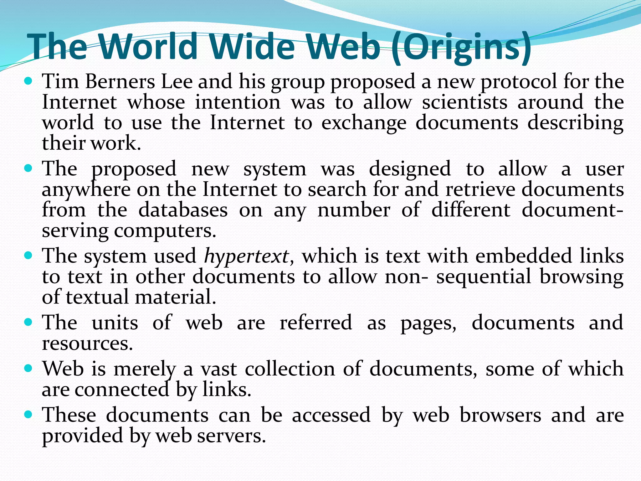 Unit 1 Introduction To Web Programming Ppt
