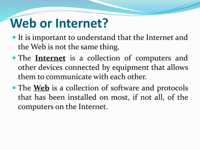 Unit 1 introduction to web programming | PPTX | Web Hosting | Internet