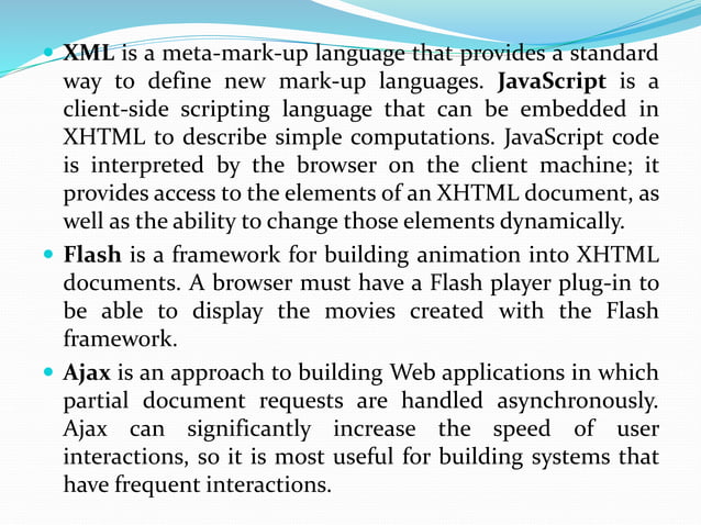 Unit 1 Introduction To Web Programming Ppt
