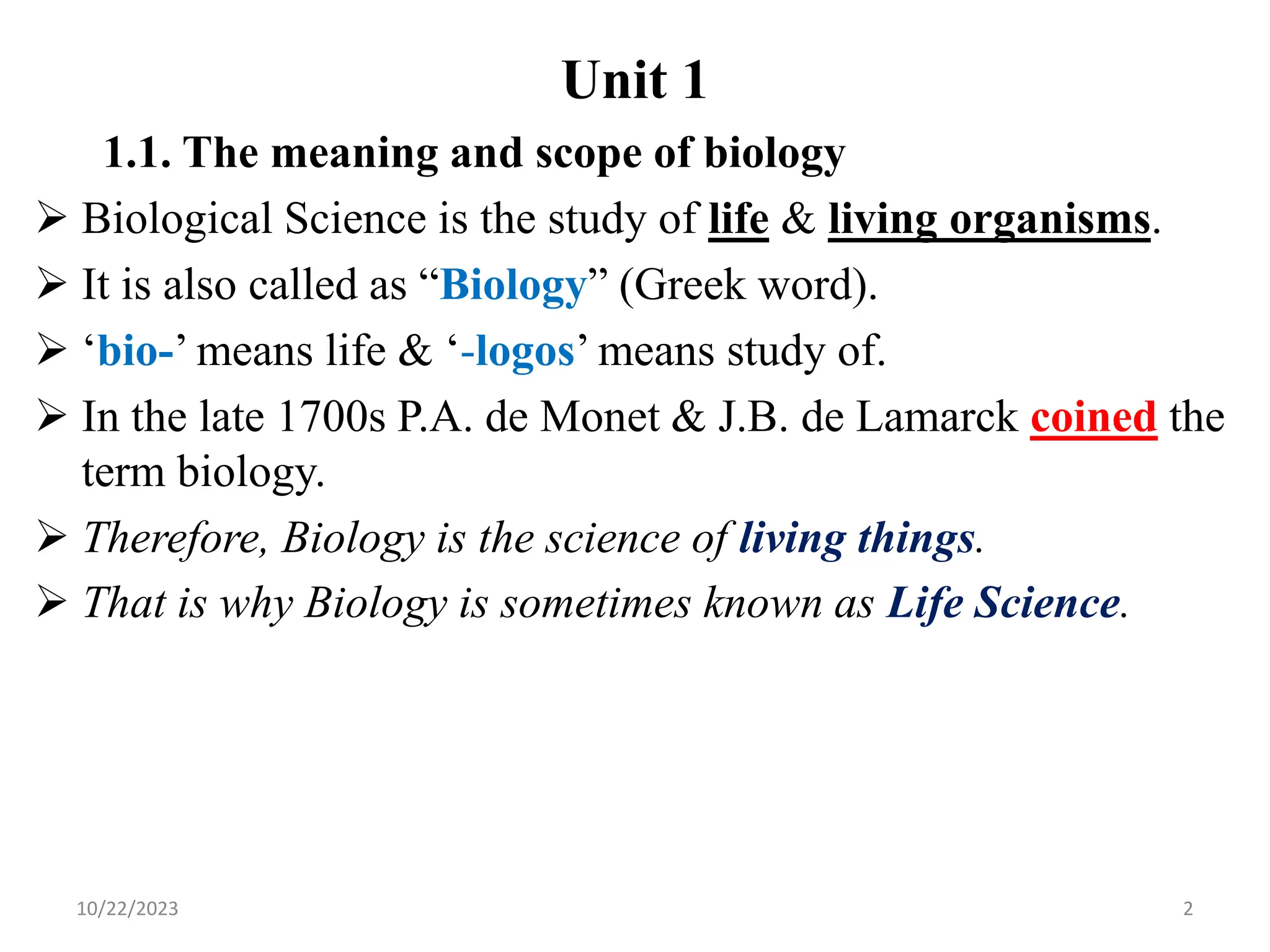 Unit 1 Introduction & Unit 2 Biological molecules.pdf