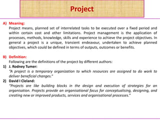 Intro to Project Management .pptx | Business | Business and Finance