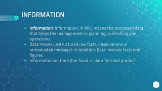 Theory Information System Management BBA | PPTX