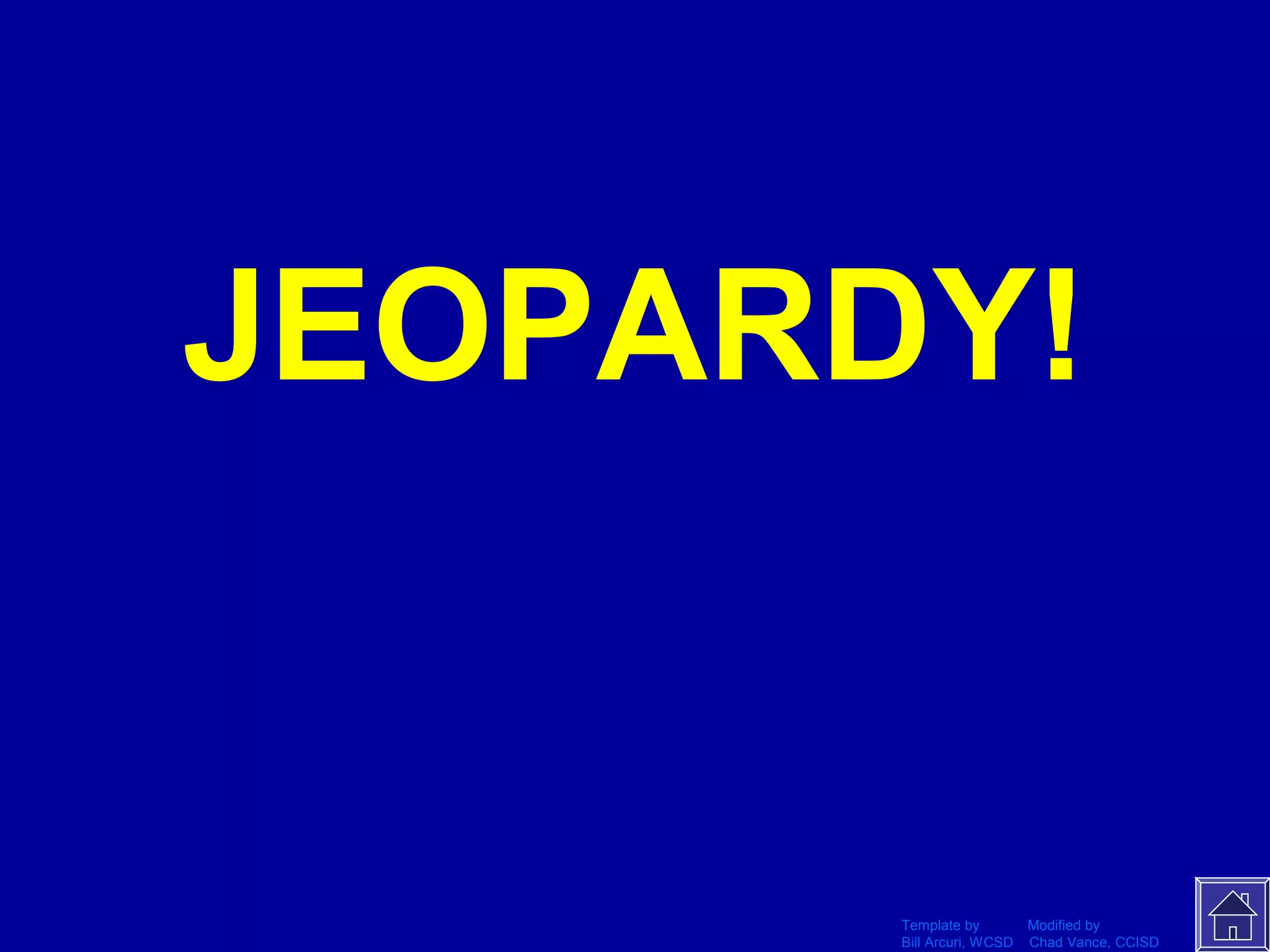Unit 1 jeopardy revew family living | PPT
