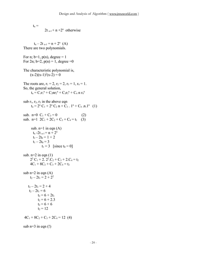 algorithm unit 1 | PDF