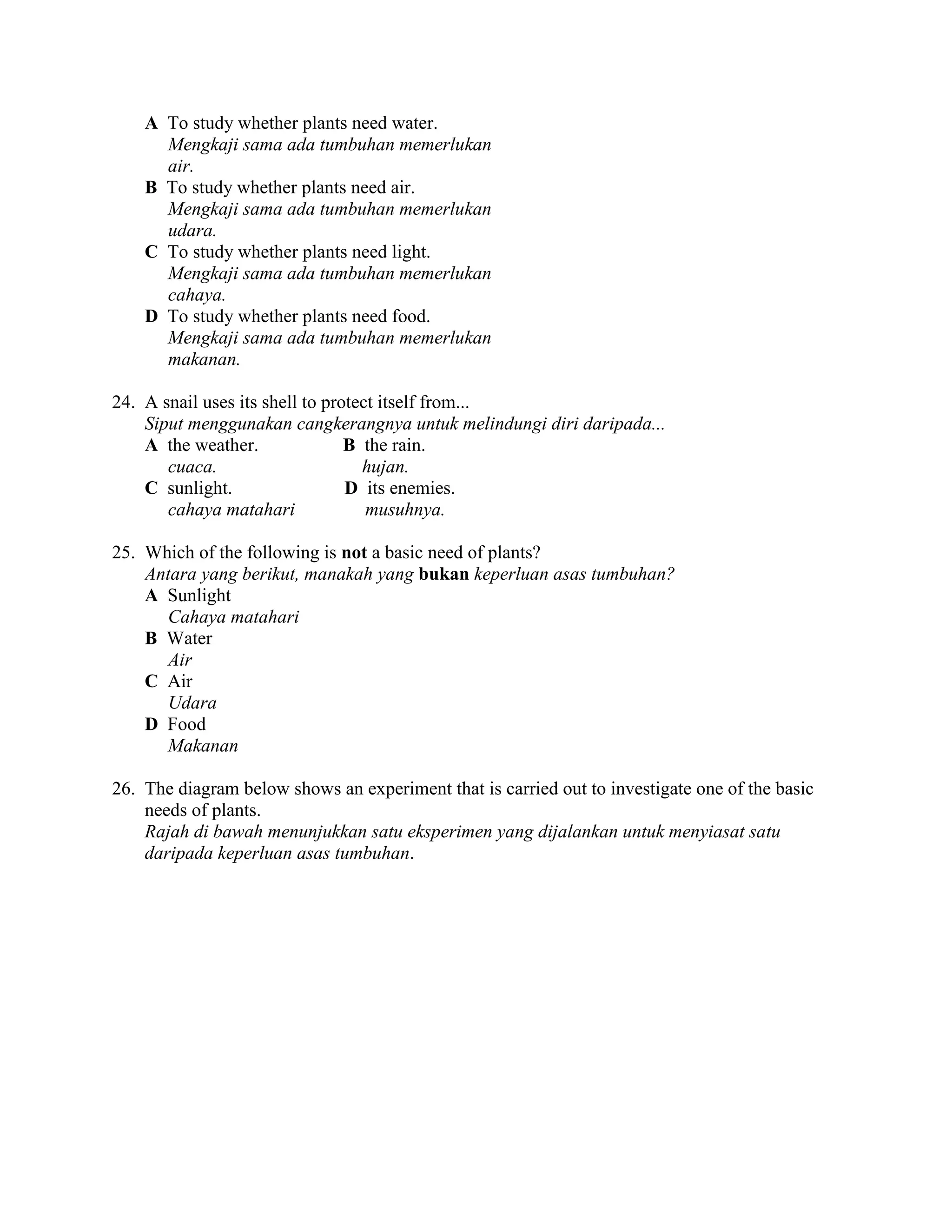 Unit 1 keperluan asas | DOCX