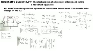 Unit 1_KVL and KCL theorems electrical students | PPTX