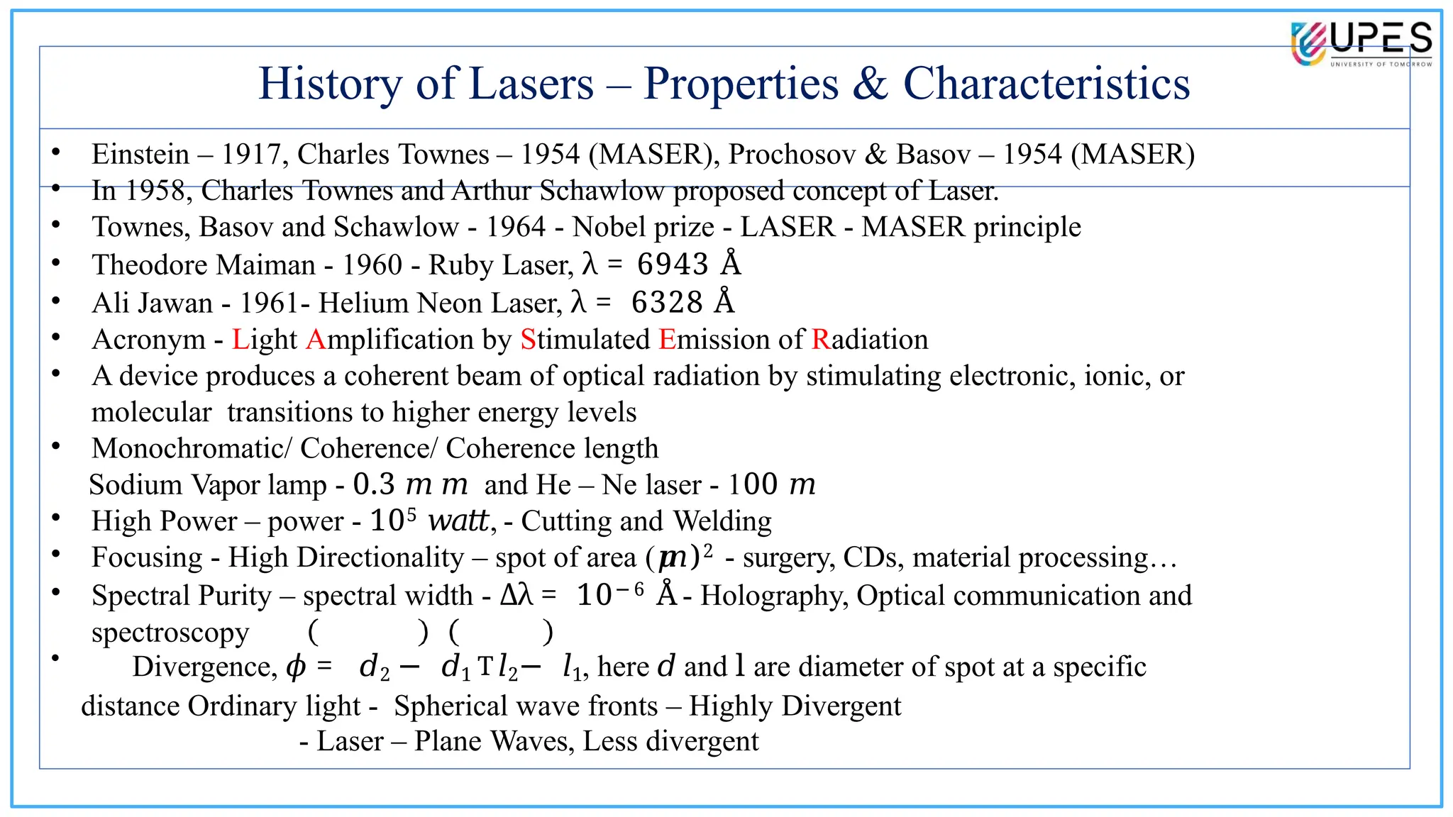 Unit 1 Lasers Holography Fib PPT [Autosaved] (1).pptx