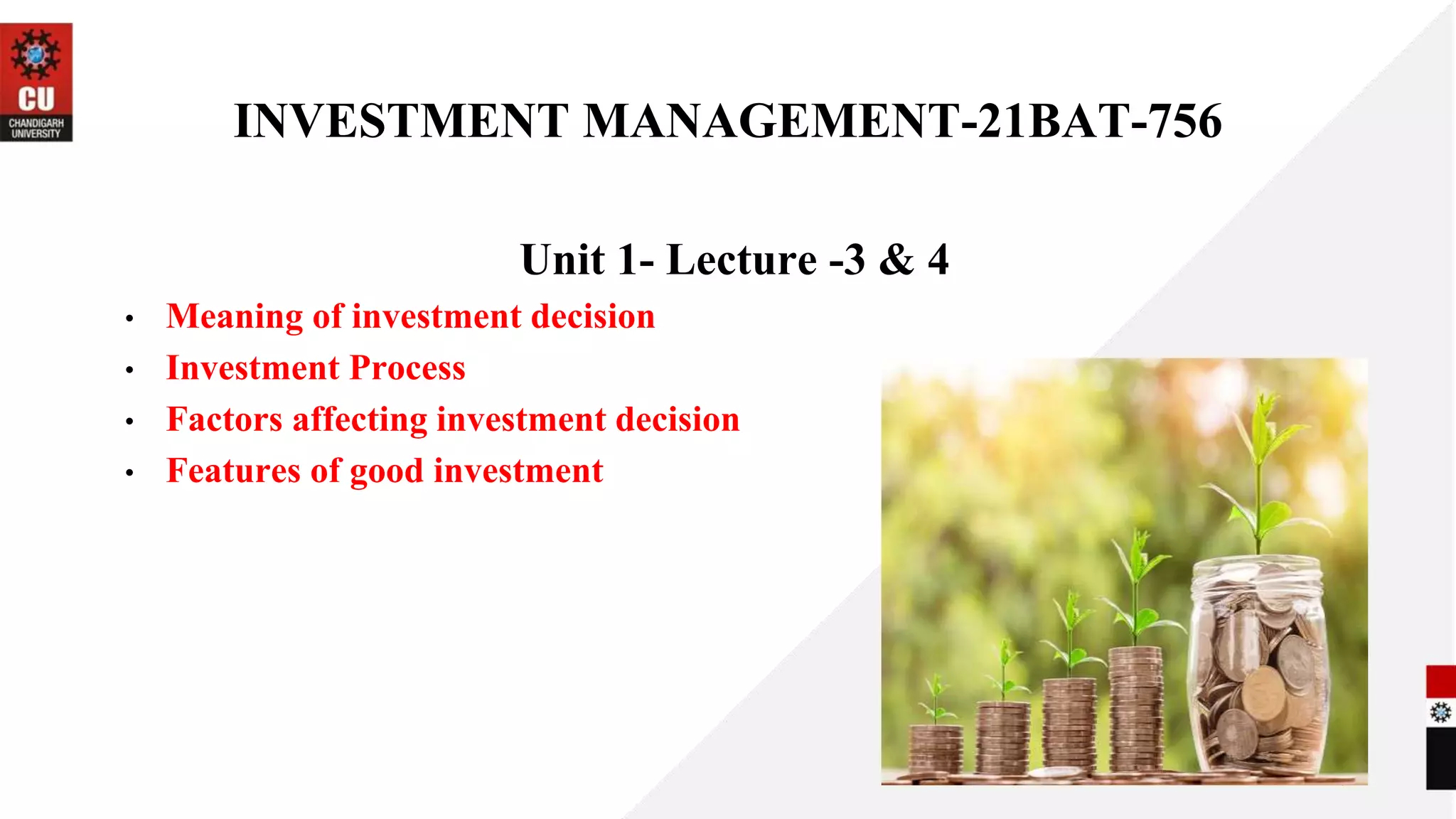 Investment Management | PPTX
