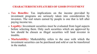 Investment Management | PPTX