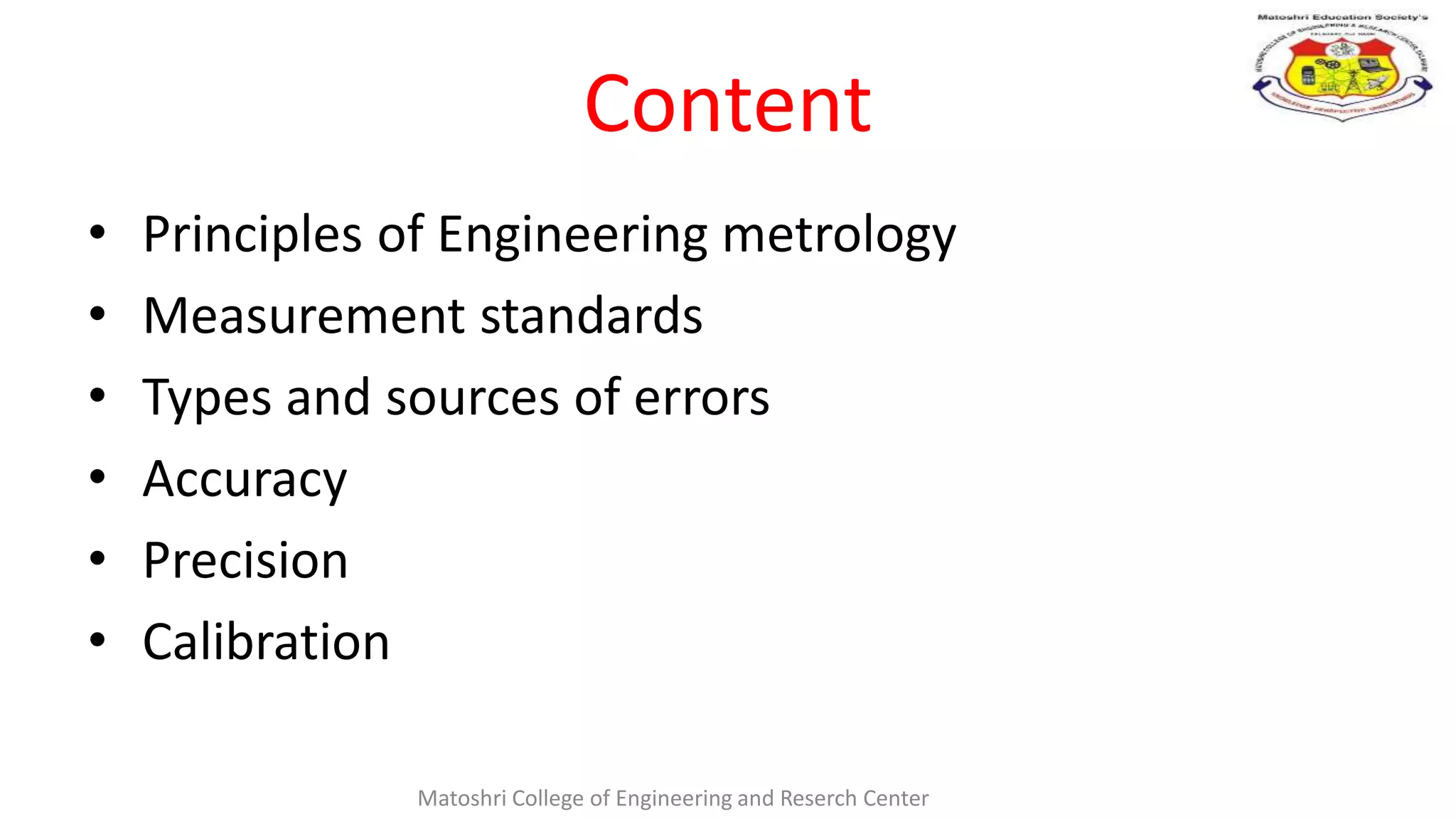Measurement Standards and Design of gauges | PPTX