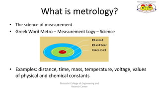 Measurement Standards and Design of gauges | PPTX