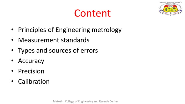 Measurement Standards and Design of gauges | PPTX | Physics | Science