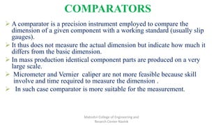 Comparators | PPTX