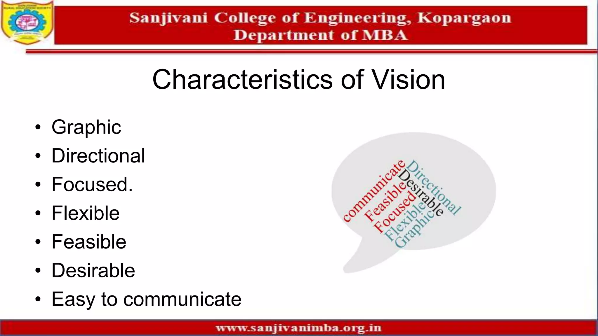 301 STRATEGIC MANAGEMENT TOPIC strategic intent and vision | PPT