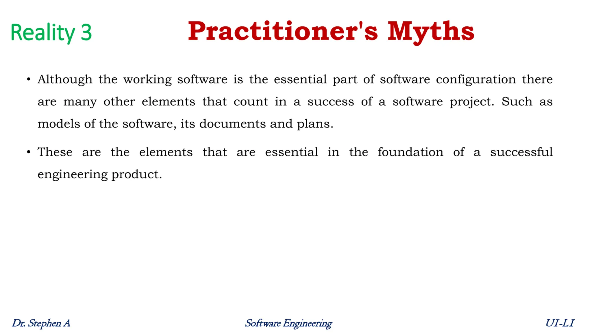 Unit 1 Lecture 1 Introduction Software Engineering Mythspdf Free Download