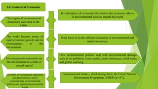 Environmental Economics | PPTX