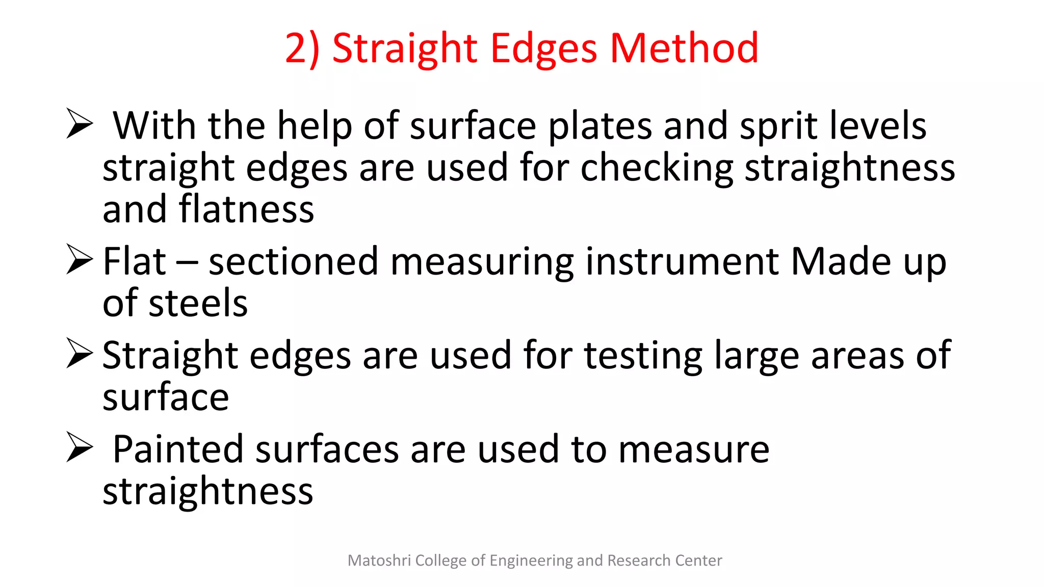 Geometric Form Measurement | PPTX
