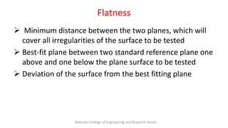 Geometric Form Measurement | PPTX