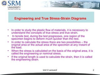 Engineer stress train diagram ductile material brittle material | PPT