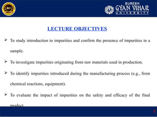 Unit 1, Lecture 2 (Sources of Impurities).pptx