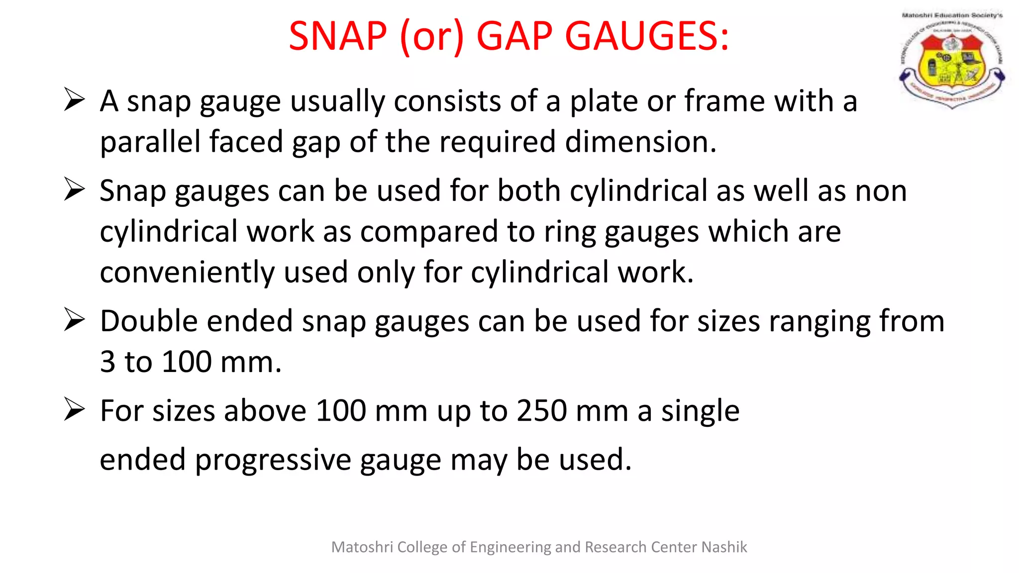 Types of gauges | PPTX