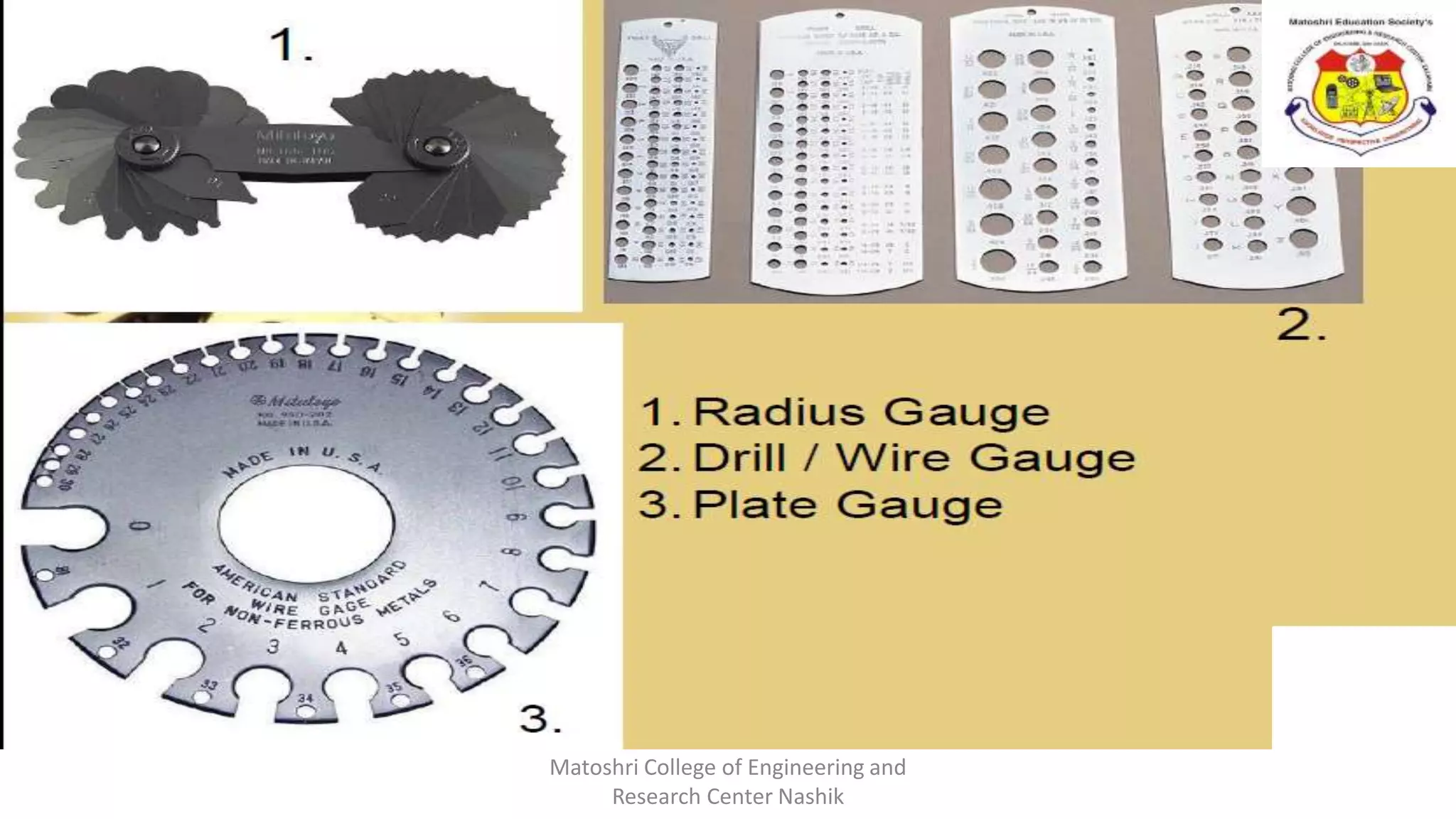 Types of gauges | PPTX