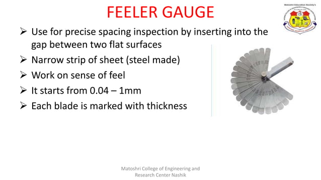 Types of gauges | PPTX