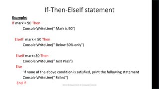 Conditional Statements & Loops | PDF