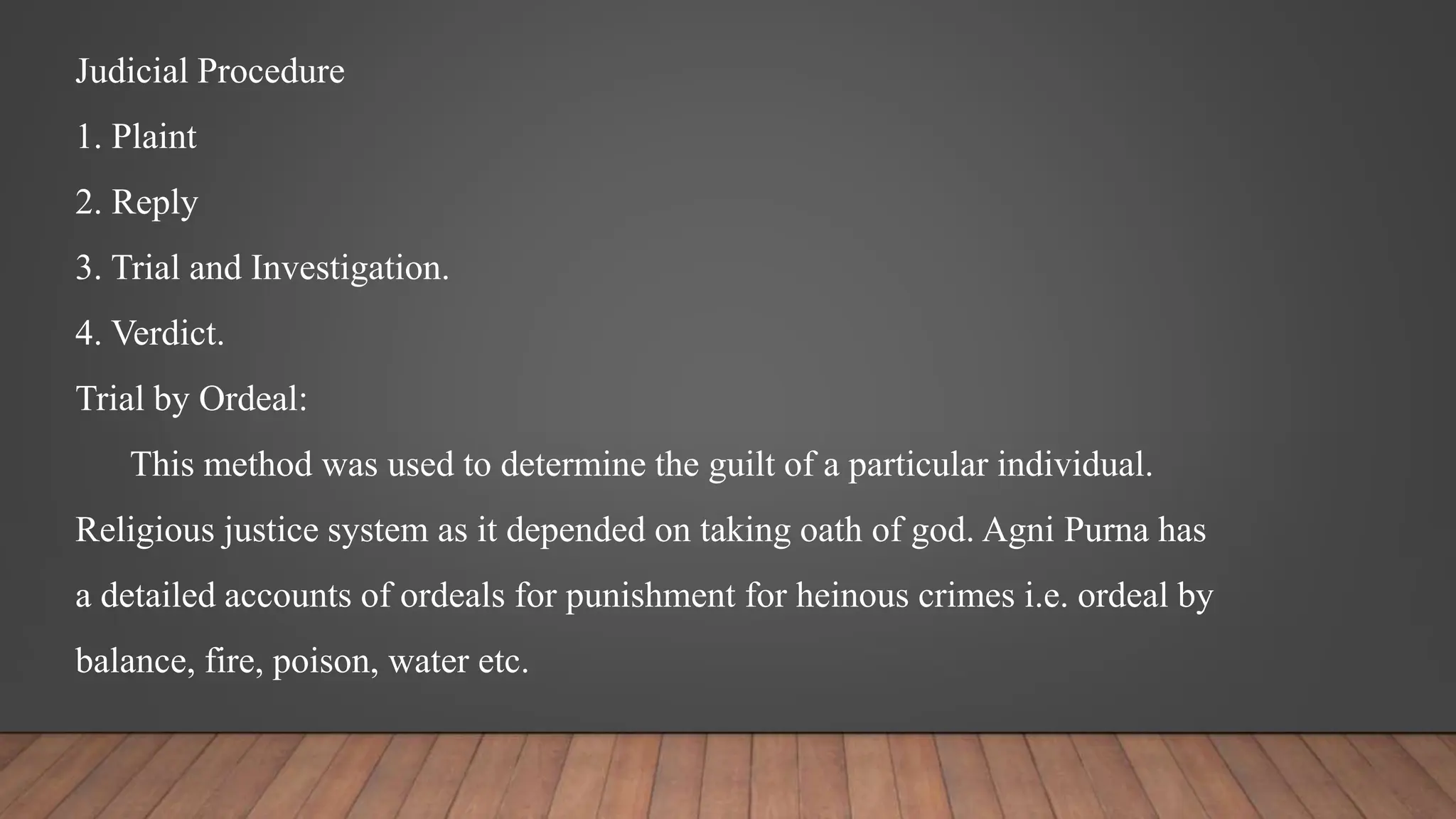 Judicial System in Ancient and Medieval India | PPTX