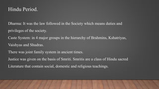 Judicial System in Ancient and Medieval India | PPTX