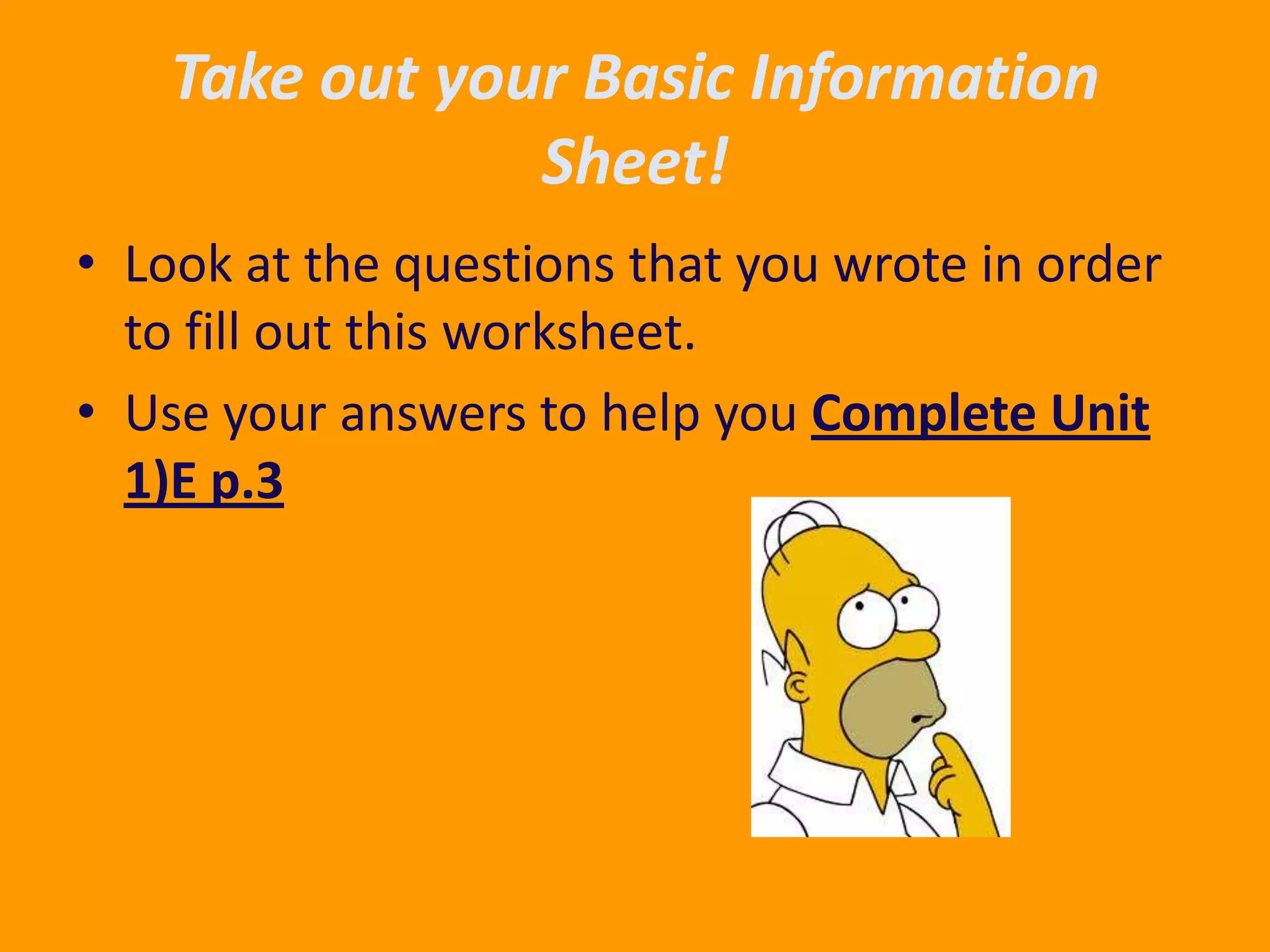 Unit 1 ,lesson 1 | PPT