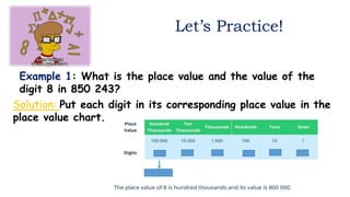 Unit 1 lesson 1- building number sense: Largest and possible numbers | PPTX
