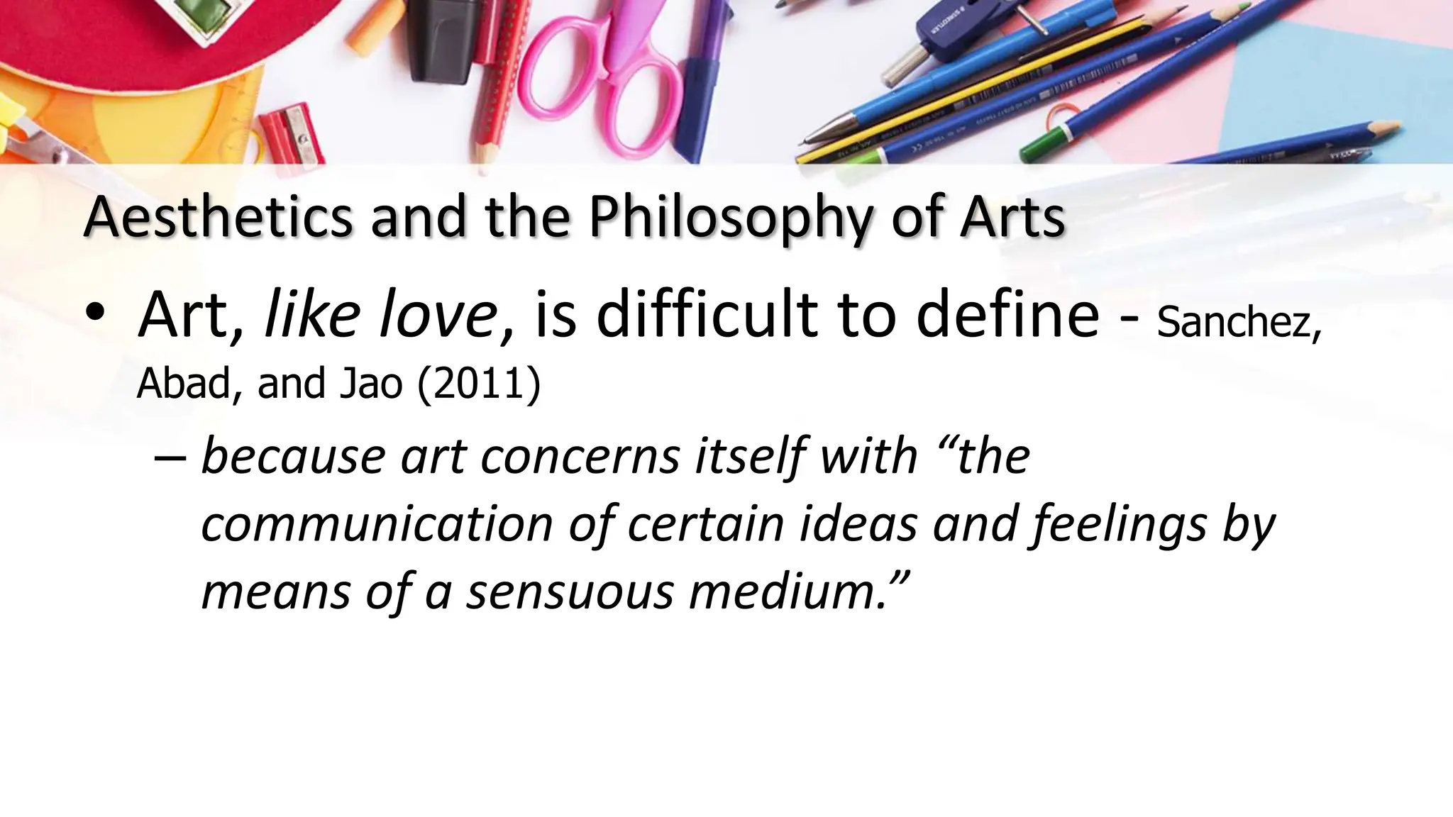 Reading Visual Arts: Understanding Visual Arts | PPTX