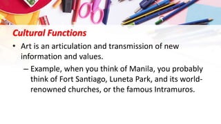 Reading Visual Arts: Understanding Visual Arts | PPTX