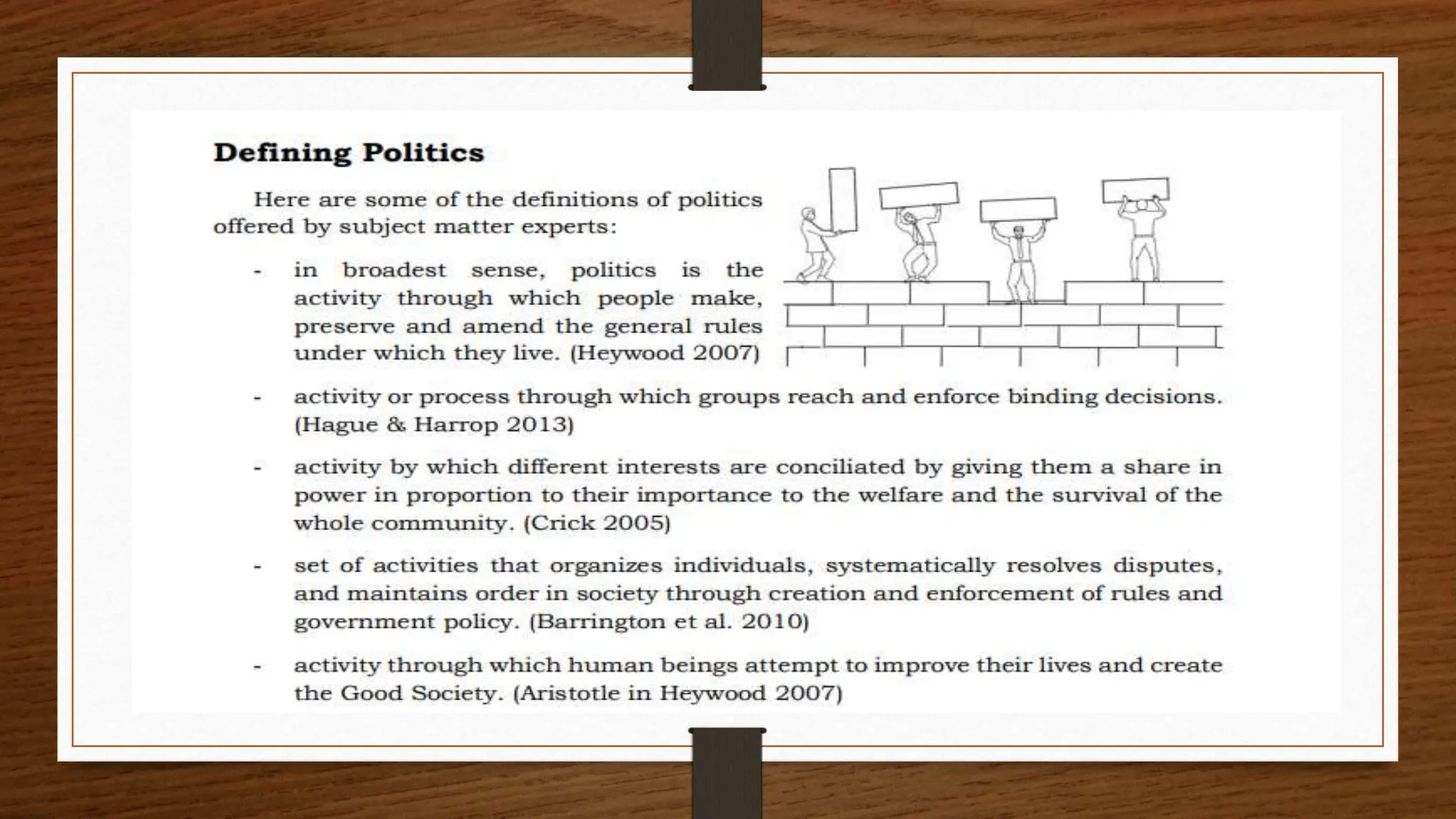 UNIT 1 LESSON 1: POLITICS AND POLITICAL SCIENCE | PPTX
