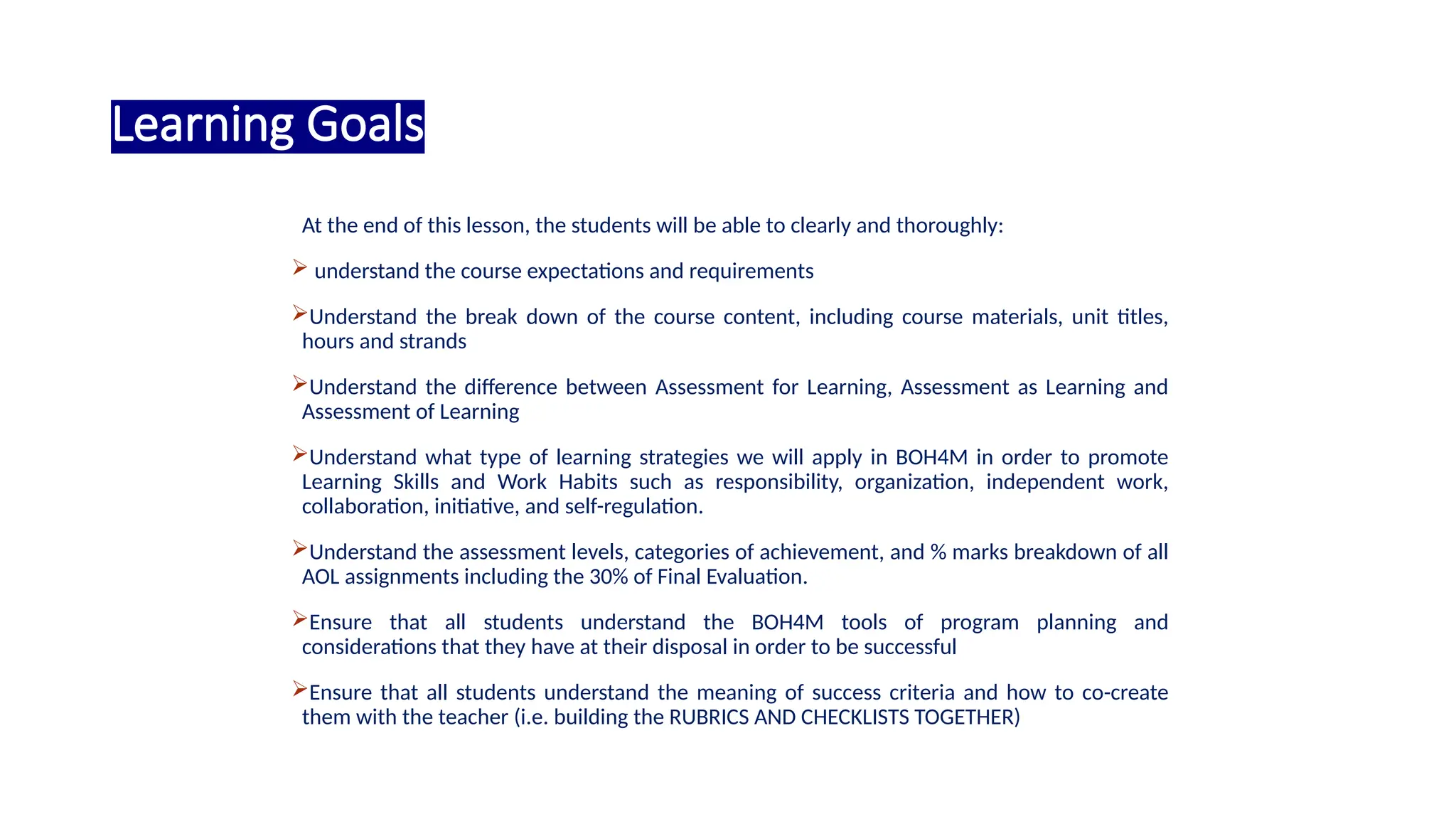 UNIT 1 LESSON 4 BOH4M.ppt it is a good ppt | PPTX