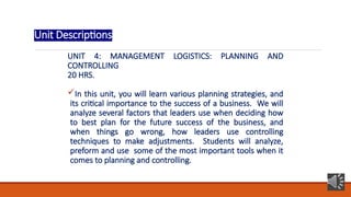 UNIT 1 LESSON 4 BOH4M.ppt it is a good ppt | PPT