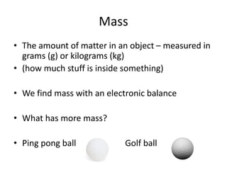 Unit 1 lesson 1 Matter quick notes/review | PPT