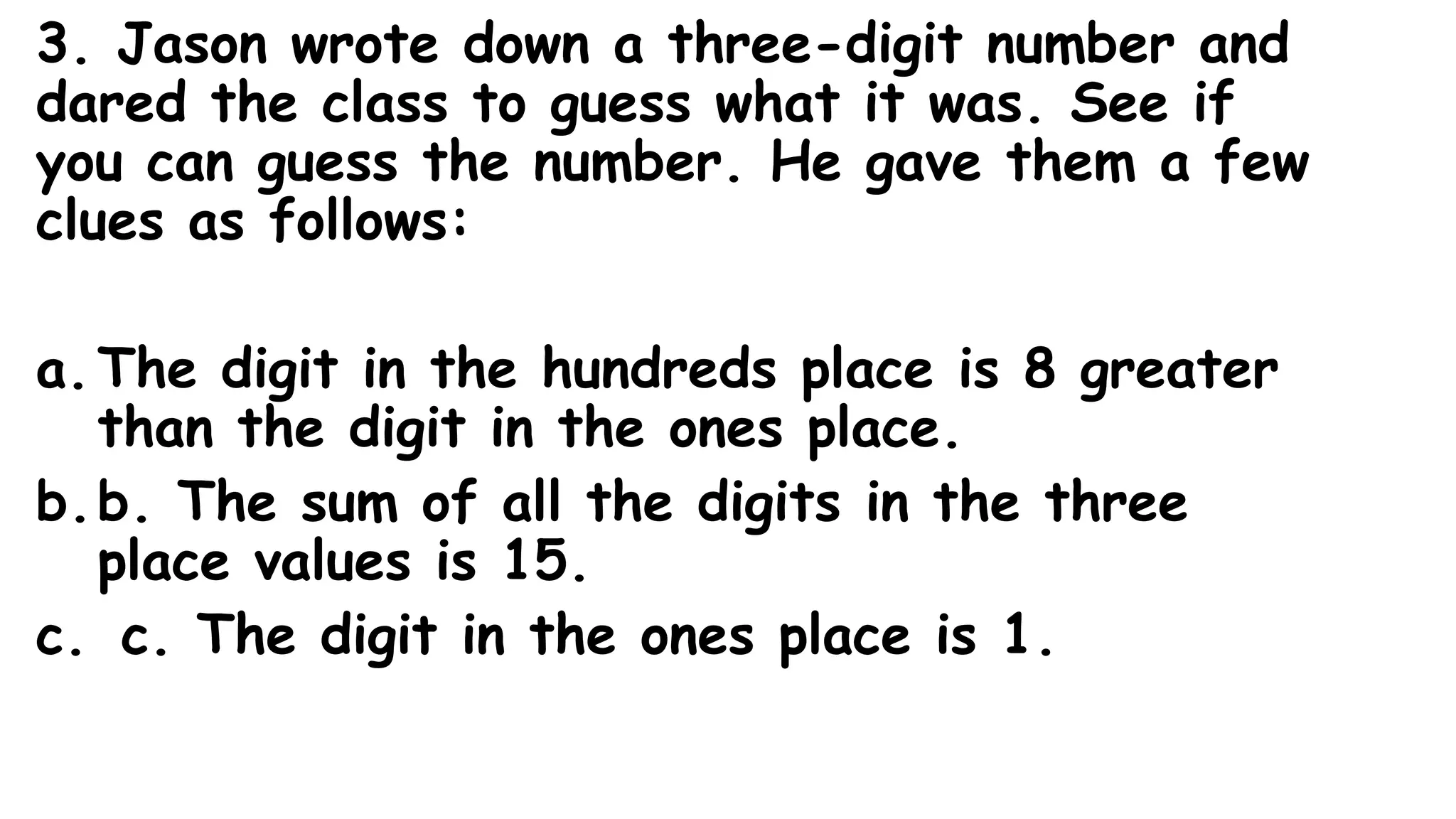Unit 1 lesson 2- reading and writing Numbers | PPTX
