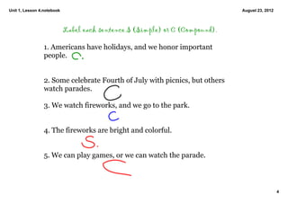 Unit 1, Lesson 4 | PPT